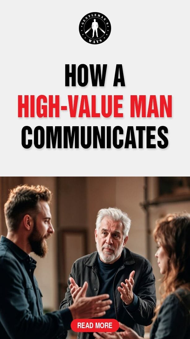 How A High-Value Man Communicates