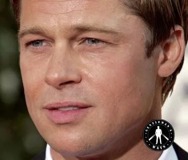 Brad Pitt Stubble Goatee