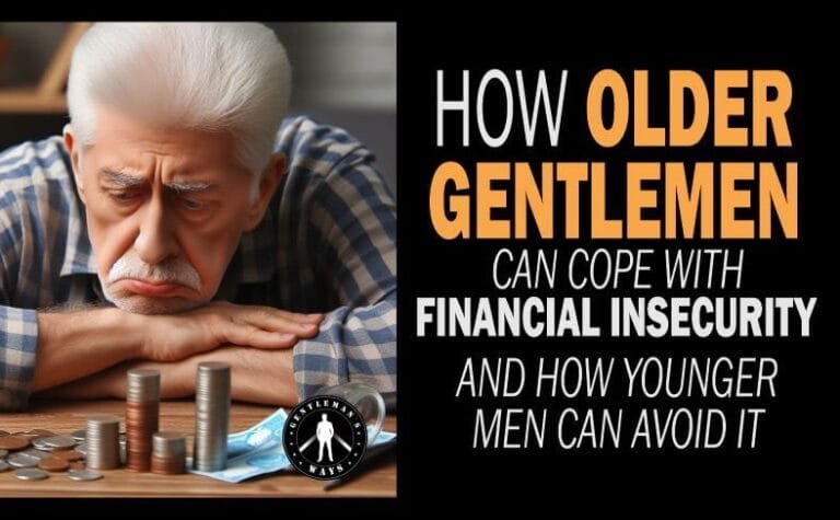 Coping With Financial Insecurity For Older Men